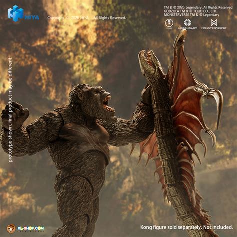 Hiya Ebg0191 55cm Godzilla Vs Kong Warbat Action Figure Ships