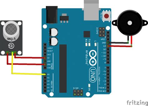 Gas Detection With Mq Sensor And Arduino Example Project