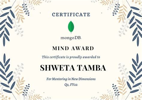 shweta tamba on linkedin lifeatmongodb rewardsandrecognition