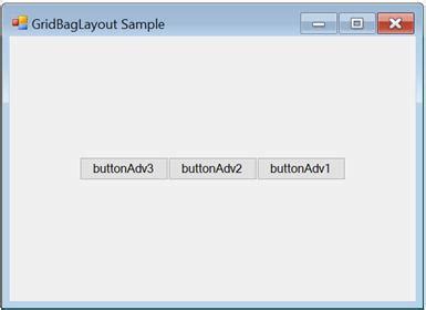 Getting Started With Windows Forms Gridbaglayout Syncfusion