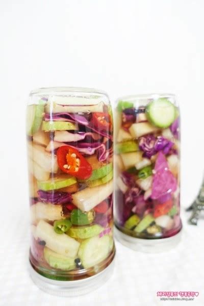 새콤달콤 홈메이드 수제피클 만들기