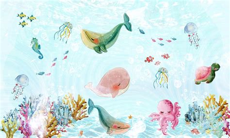 Ocean Animals Wallpaper