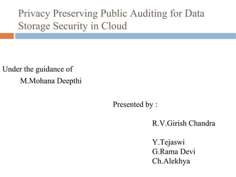 Cloud Auditing Pdf