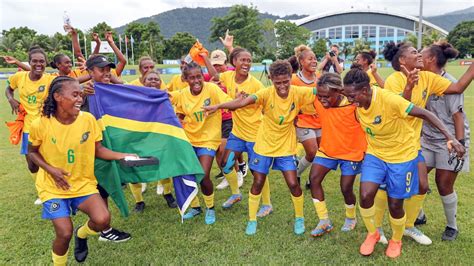 Solomon Islands Take On New Zealand In Womens Football Olympics