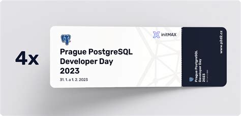 Prague Postgresql Developer Day 2023 Initmax Sro