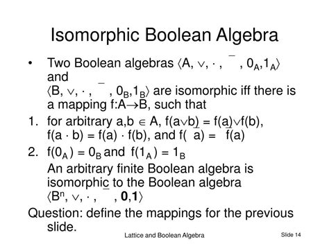 Ppt Lattice And Boolean Algebra Powerpoint Presentation Free Download Id792448
