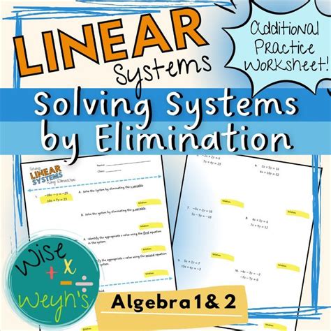 Diagram For Solving System Of Linear Equations Simple Way To