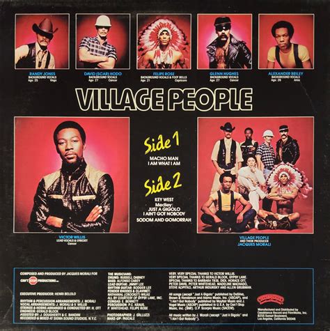 Village People Macho Man Vintage 1978 Vinyl Lp Free Shipping Etsy