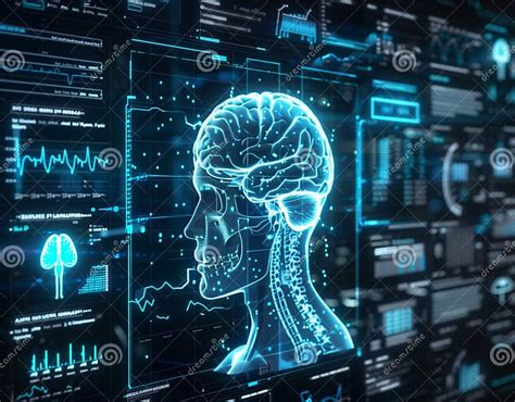 Detailed 3d Visualization Of The Human Brain And Spine With Real Time Neurological Monitoring