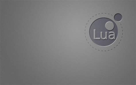 Hd Wallpaper Embrace Technology And Programming With Lua