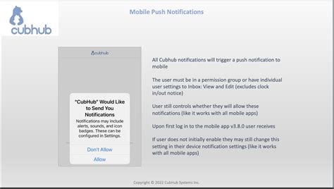 Mobile Push Notifications Guide Cubhub