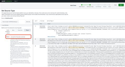 onboarding windows events to powershell threat detection in uba splunk