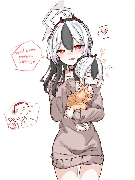 Peroronti Doodle Sensei Blue Archive Kayoko Blue Archive Sensei Blue Archive Blue