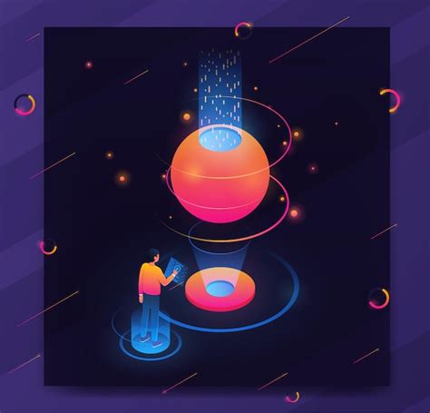 Premium Vector Isometric Data Analytic Concept For Business Report