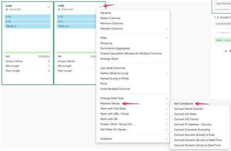 How To Access The Column Name Inside Of Mutate Multiple Columns Step Howto Exploratory Community