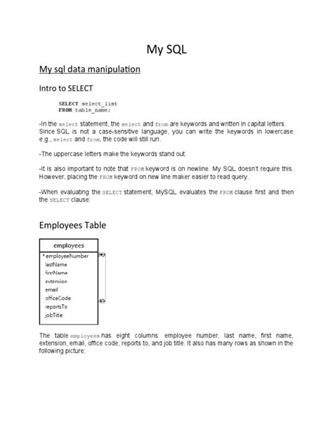 my sql basic pdf data management software data management