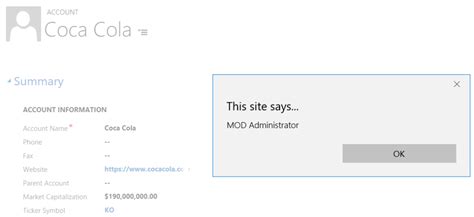 Using Xrmpage In Dynamics 365 Html Web Resource Carl De Souza