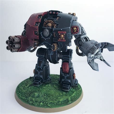 Deathwatch Leviathan Dreadnought With Cyclonic Melta Lance And Siege