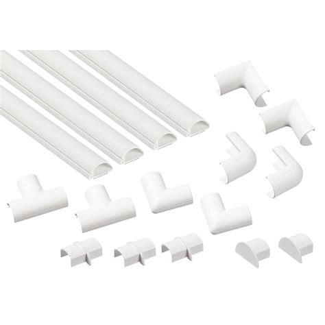 D Line Cable Trunking 2 Metre Length