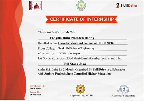 E Ram Prashanth On Linkedin Placement Fullstackjava Java