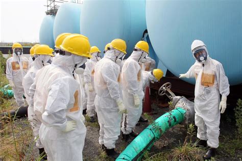 Typhon à Fukushima 1100 Tonnes Deau Faiblement Radioactive Rejetées