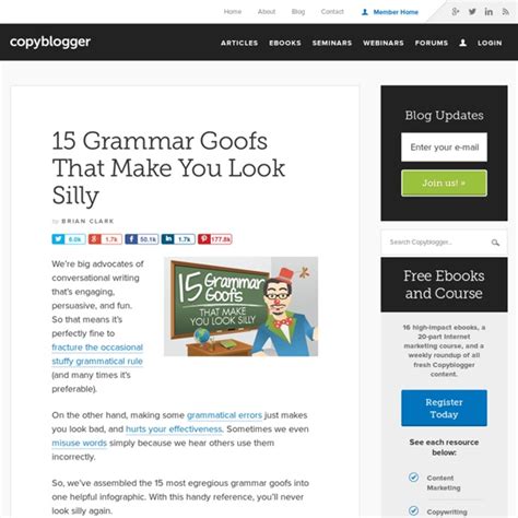 15 Grammar Goofs That Make You Look Silly Pearltrees