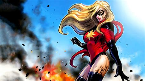 Free Download HD Wallpaper Babe Marvel Ms Marvel Sexy Superhero Wallpaper Flare