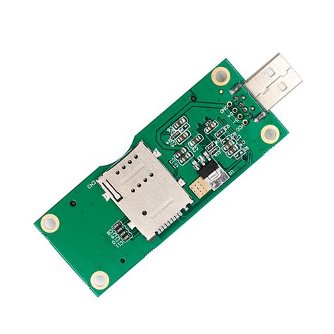 Mini Pci E To Usb Adapter With Sim 8pin Card Slot For Wwan Lte Module Shopee Malaysia