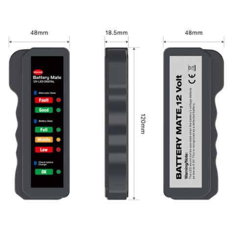 Jual Battery Tester Alat Tes Aki Tester Baterai Digital V Led Jakarta Utara Celectronic