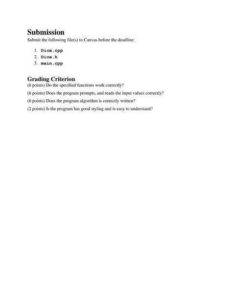 solved instructions write a class named dice the dice class
