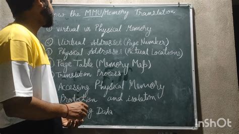How The Mmumemory Translation Works In Advance Operating Systems Youtube