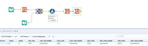 solved define relationship between two tables alteryx community