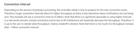 LAUNCHXL CC R Connection Interval VS Power Consumption And Notification Bluetooth Forum