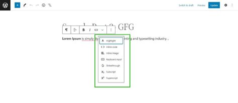 How To Add Underline And Justify Text Buttons In Wordpress