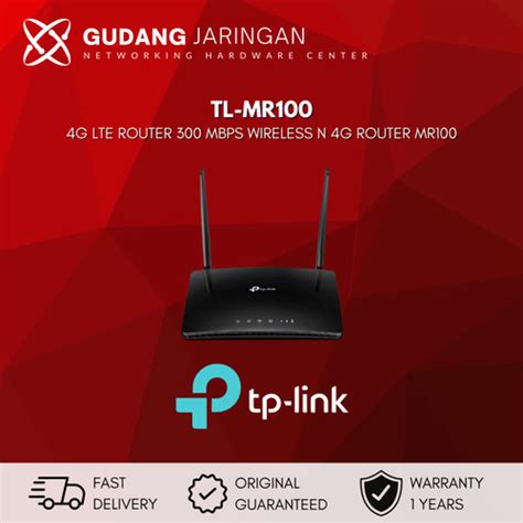 Jual Tp Link Tl Mr G Lte Router Mbps Wireless N G Router Mr