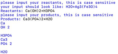 Balancing Chemical Equations With Python By Mohammad Ali Bandzar