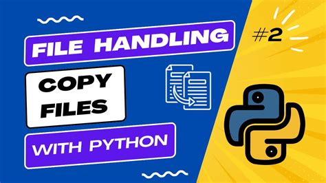 The Easiest Way To Copy Files With Python Youtube