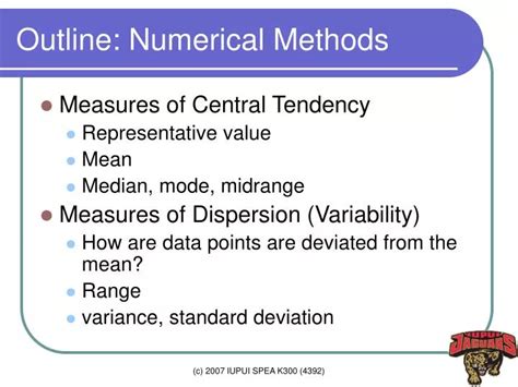 Ppt Outline Numerical Methods Powerpoint Presentation Free Download