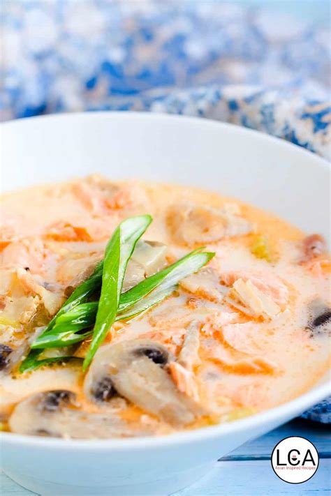 Salmon Bacon Chowder 70 Minutes