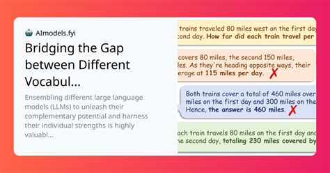 Bridging The Gap Between Different Vocabularies For Llm Ensemble Ai