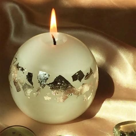 کمدا قیمت و خرید شمع گوی نقره کوب