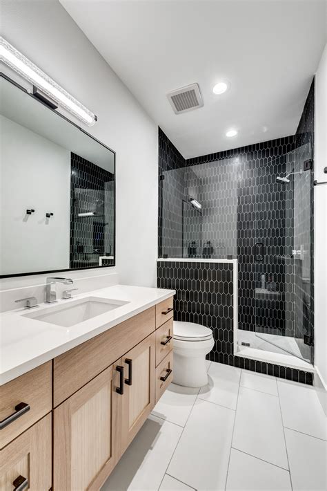 Black Bathroom Tile
