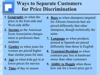 Lecture 9 Pricing Techniques Topic 10 Ppt