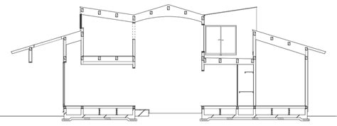 Container Design Arranges Extension Around A Courtyard