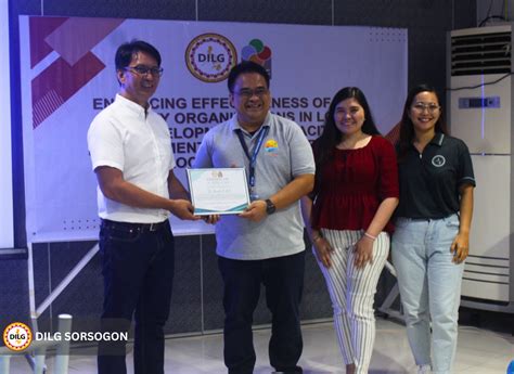 The Department Of The Interior And Local Government Dilg Sorsogon Provincial Operations