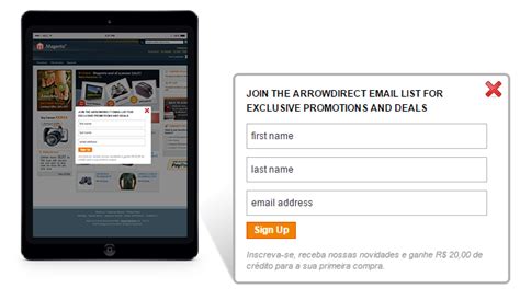 Newsletter Popup Magento Extension Magebuzz