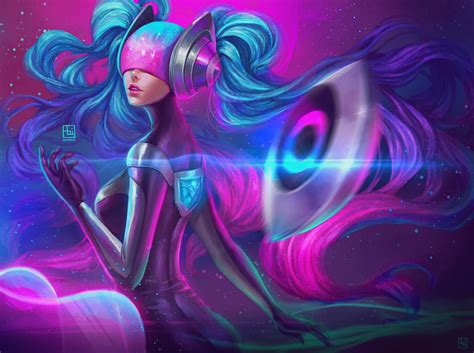 Dj Sona Ethereal By Serafleur On Deviantart