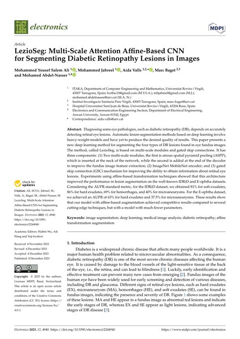 Pdf Lezioseg Multi Scale Attention Affine Based Cnn For Segmenting