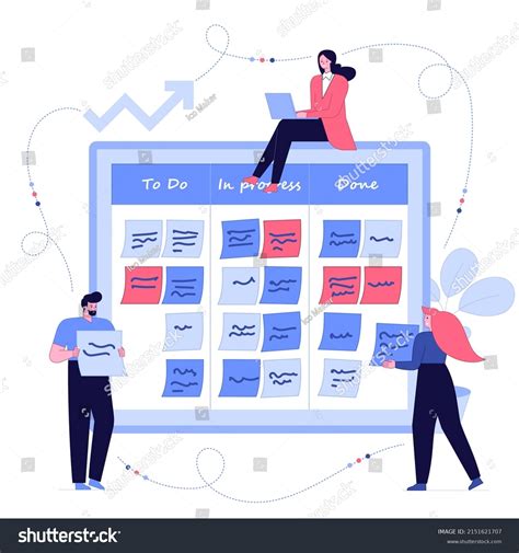 Task Management Abstract Concept Vector Illustration Stock Vector