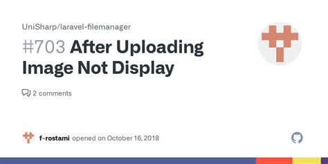 After Uploading Image Not Display · Issue 703 · Unisharplaravel Filemanager · Github